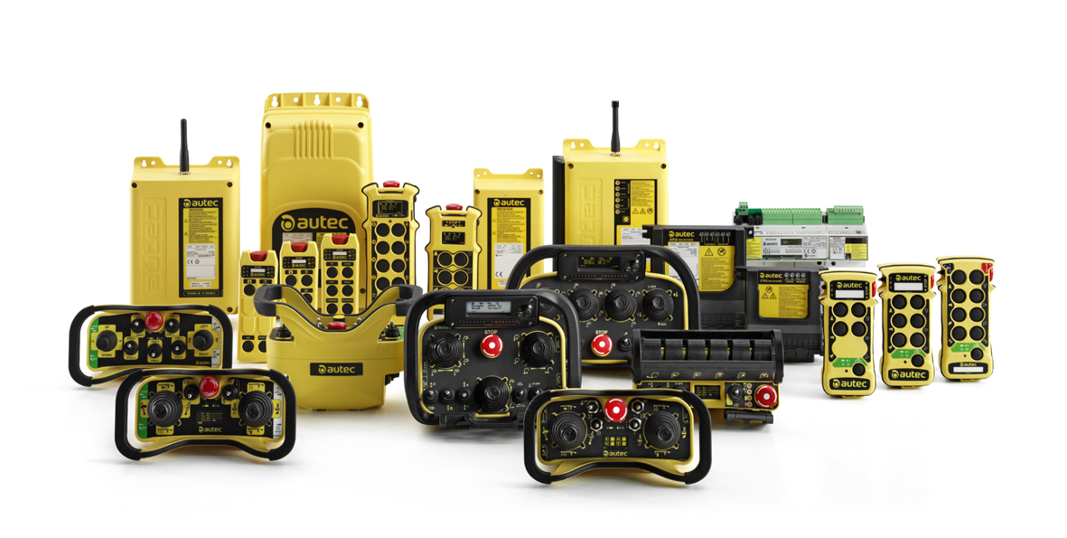Radio Remote Control Stations from Autec: safe & reliable.