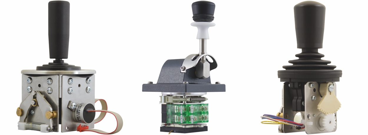 Industrial Joysticks from Spohn & Burkhardt. High quality.
