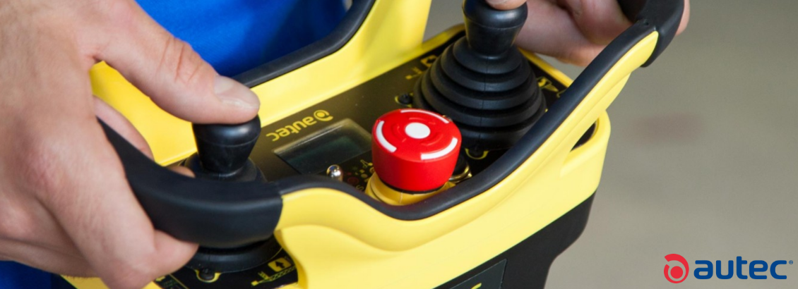 Radio Remote Control Stations from Autec: safe & reliable.