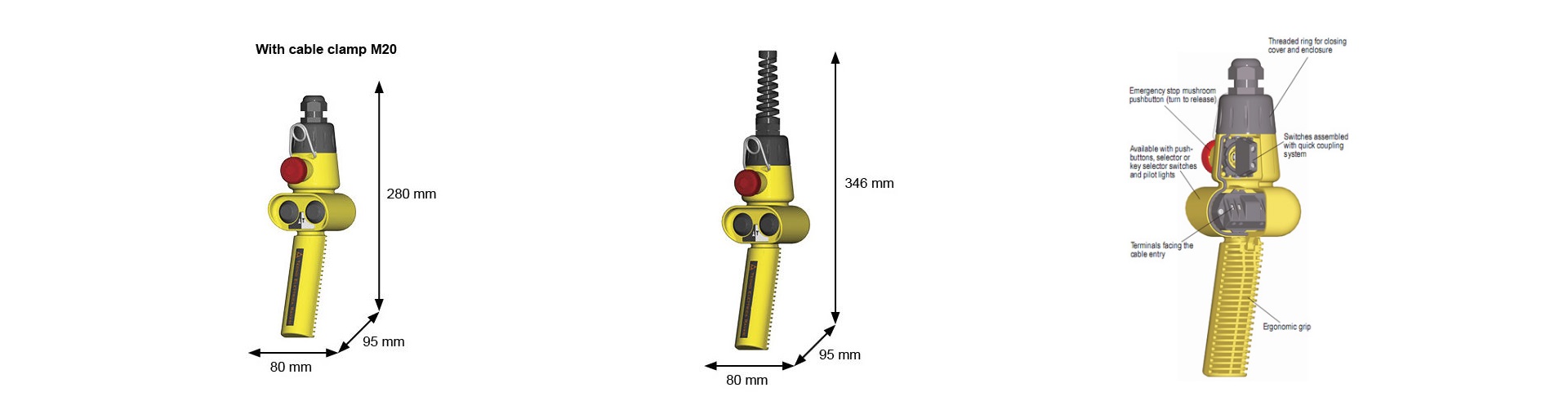 Pendant Control Stations from TER. For sale in our webshop!