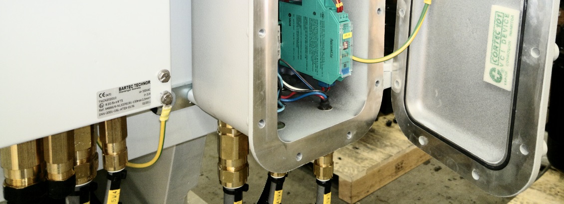 Explosion proof panels for all types of ATEX zones assembled by ELMA